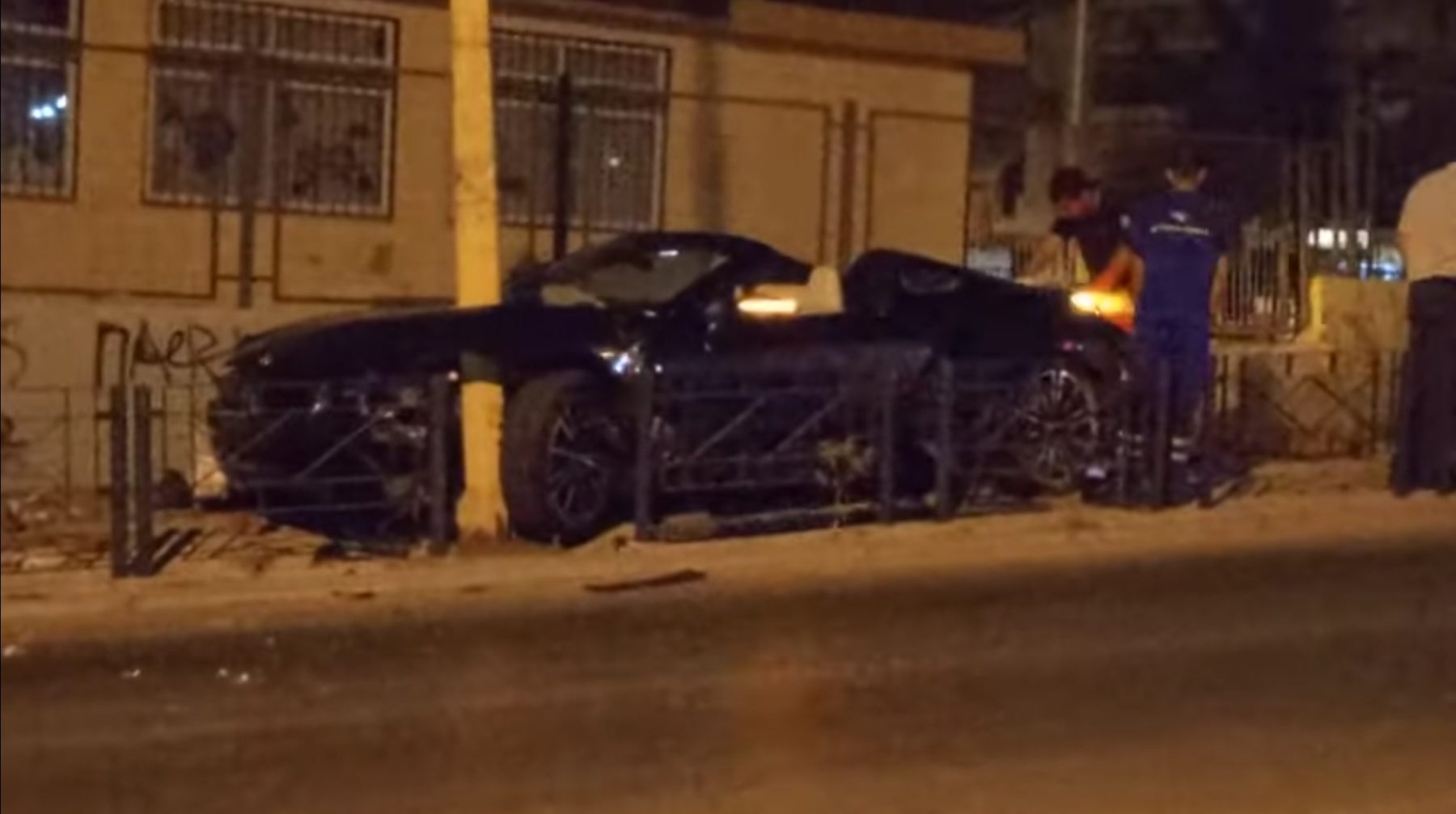 Τροχαίο ατύχημα στη Θεσσαλονίκη είχε χθες το βράδυ ο Snik - Iciao